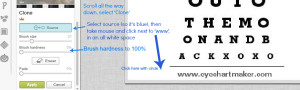 DIY Photo Eye Chart Art with Tutorial • Domestic Superhero
