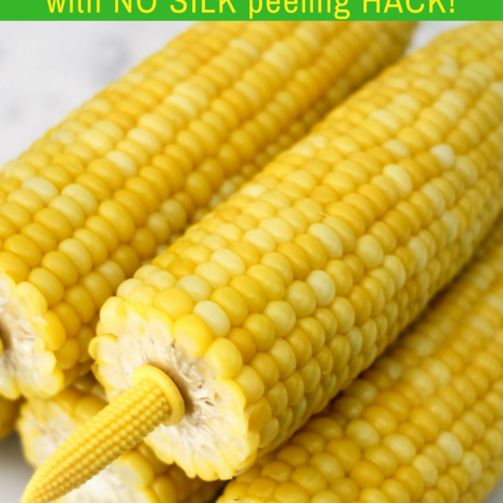 Instant Pot Corn on the Cob (in husk with peeling hack) • Domestic ...
