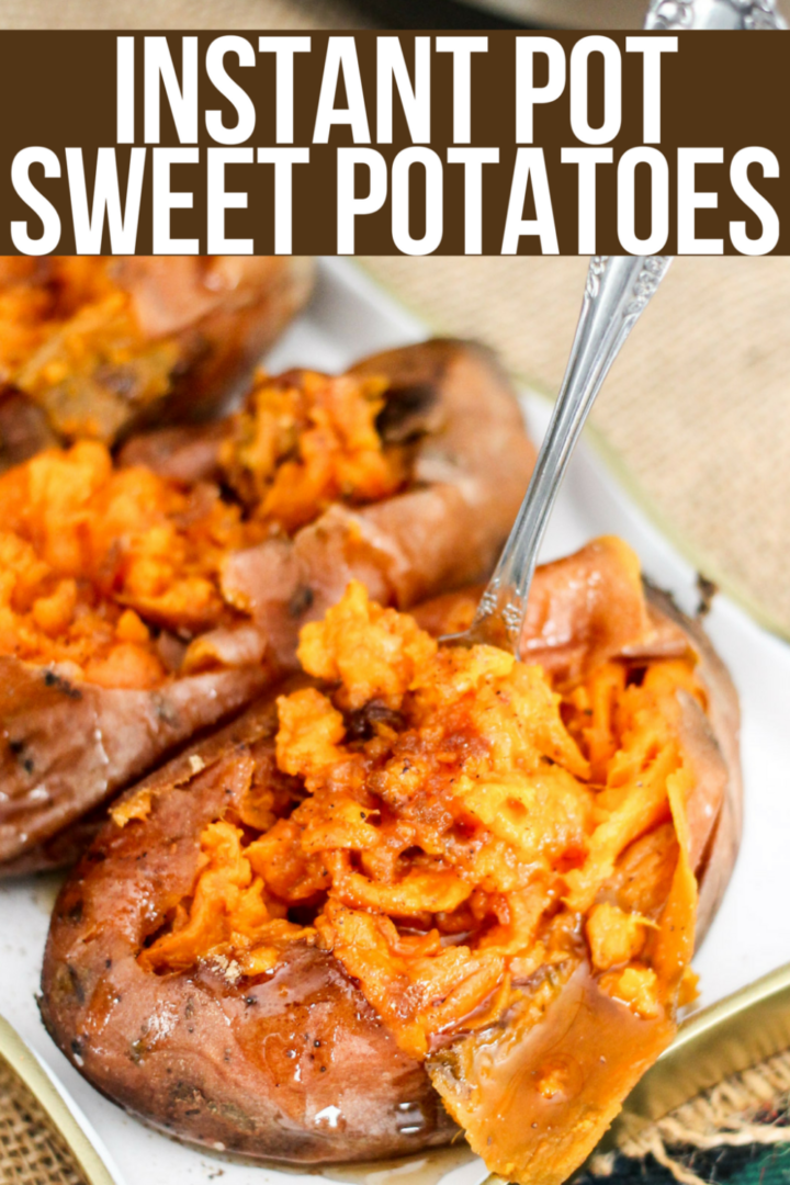 Instant Pot Sweet Potatoes (with crispy skin hack) • Domestic Superhero