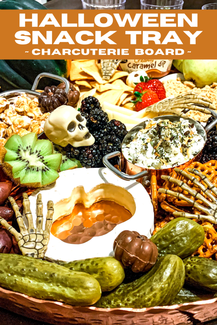 Halloween Snack Tray (Charcuterie Board) • Domestic Superhero