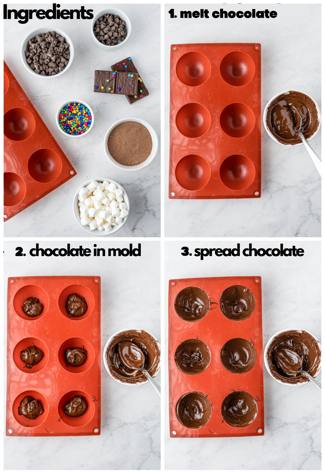 DIY Hot Chocolate Bombs (step by step directions with photos ...