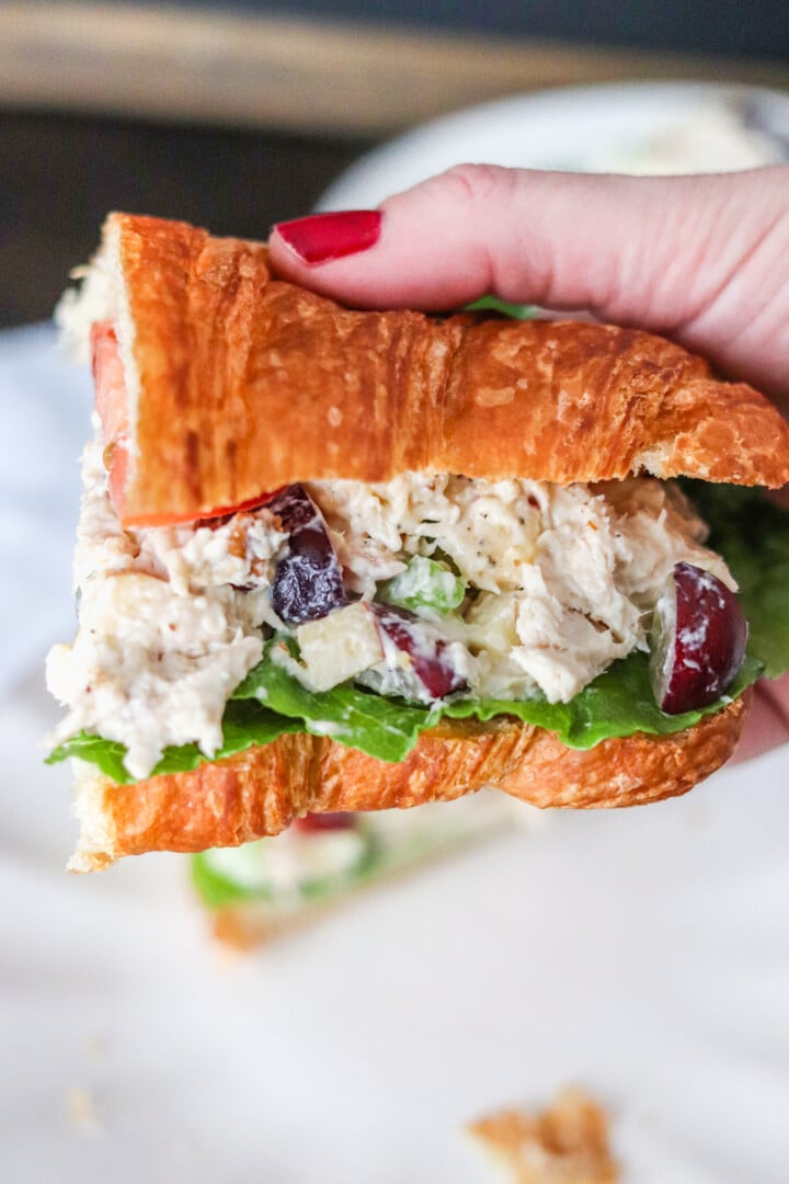 Fancy Nancy Chicken Salad (Chicken Salad Chick copycat) • Domestic ...