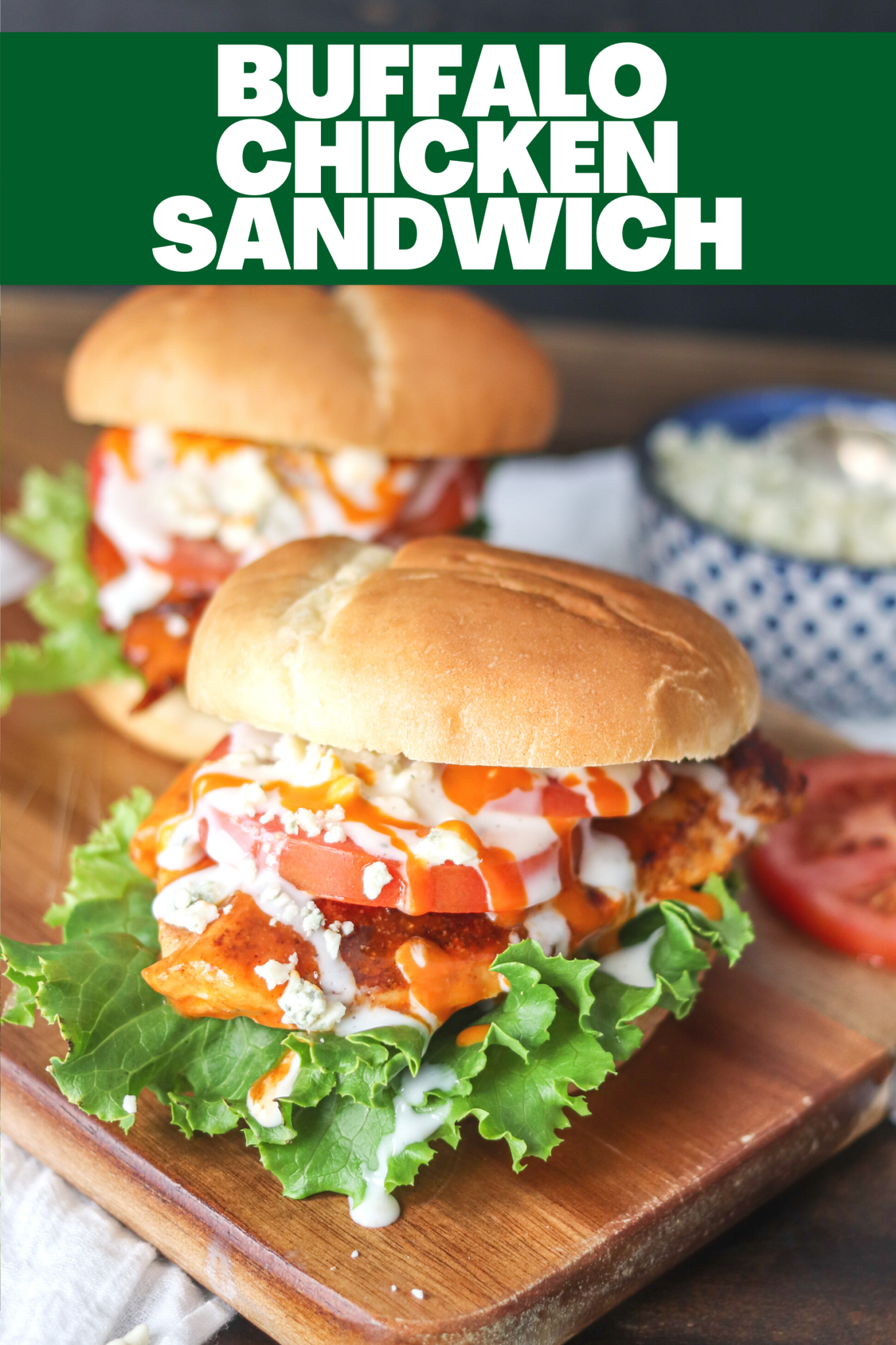 Buffalo Chicken Sandwich • Domestic Superhero