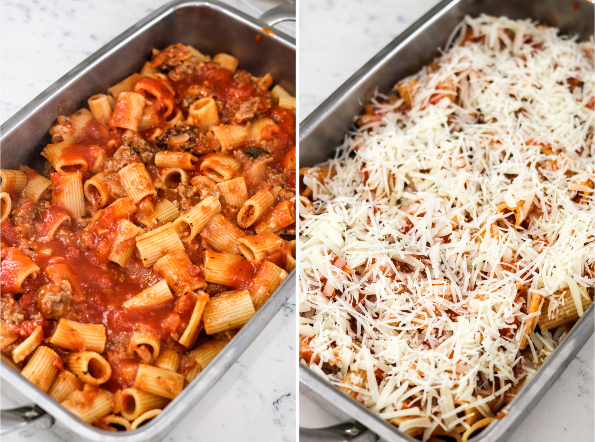 Baked Mostaccioli (Easy Classic Recipe) • Domestic Superhero