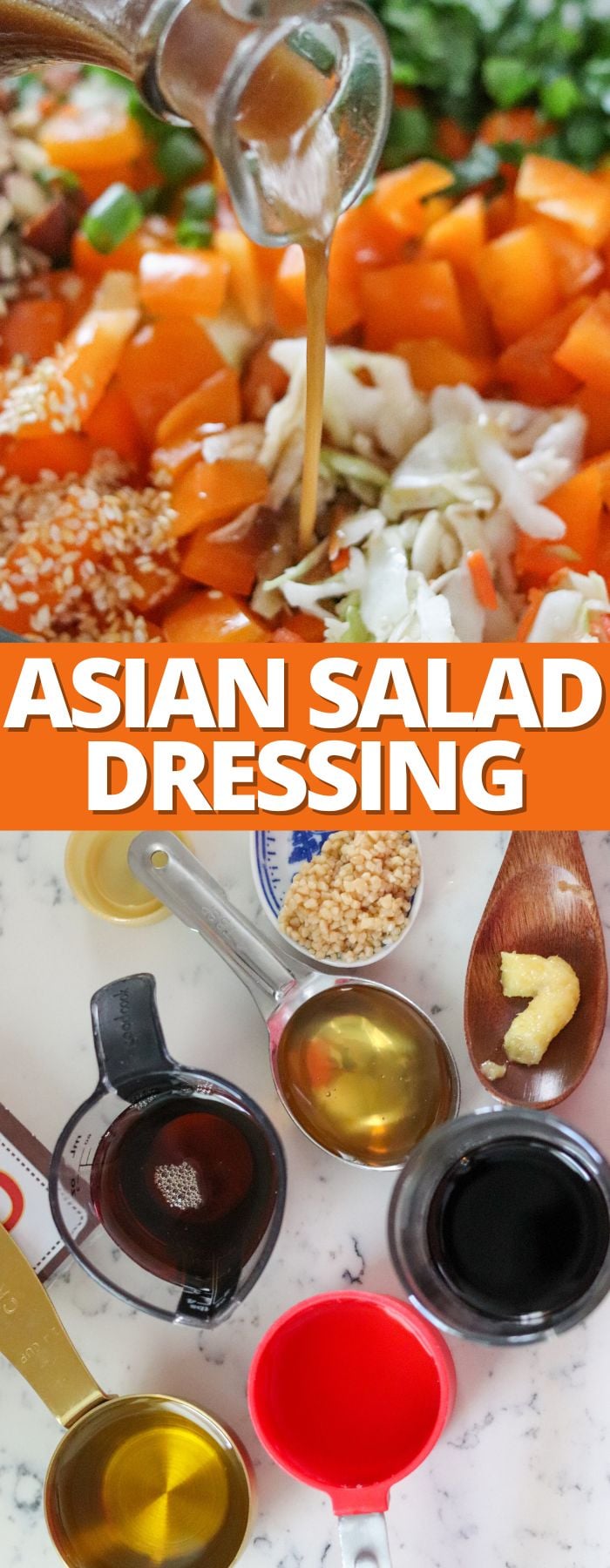 Asian Salad Dressing • Domestic Superhero