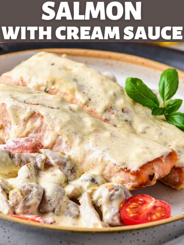 One Skillet Creamy Salmon • Domestic Superhero