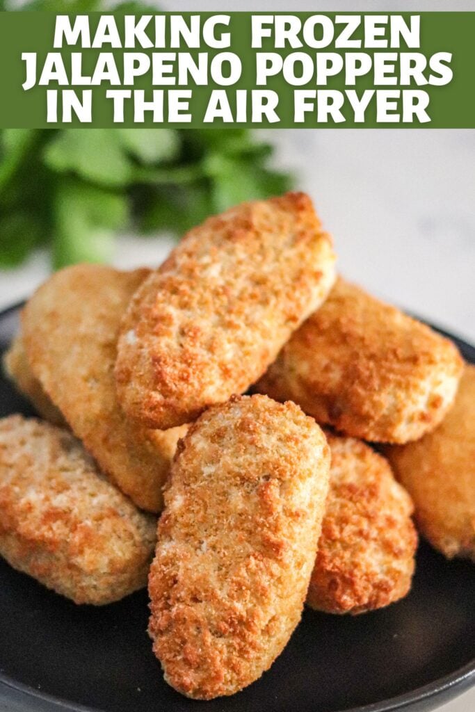 Air Fryer Frozen Jalapeno Poppers • Domestic Superhero